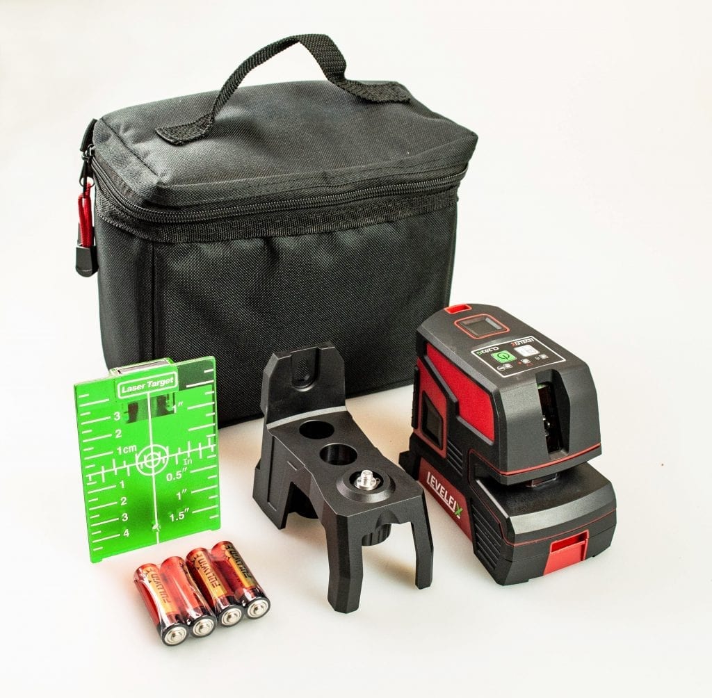 LEVELFIX CL202G Kruislaser groen 1H / 1V – BOUWLASERSHOP